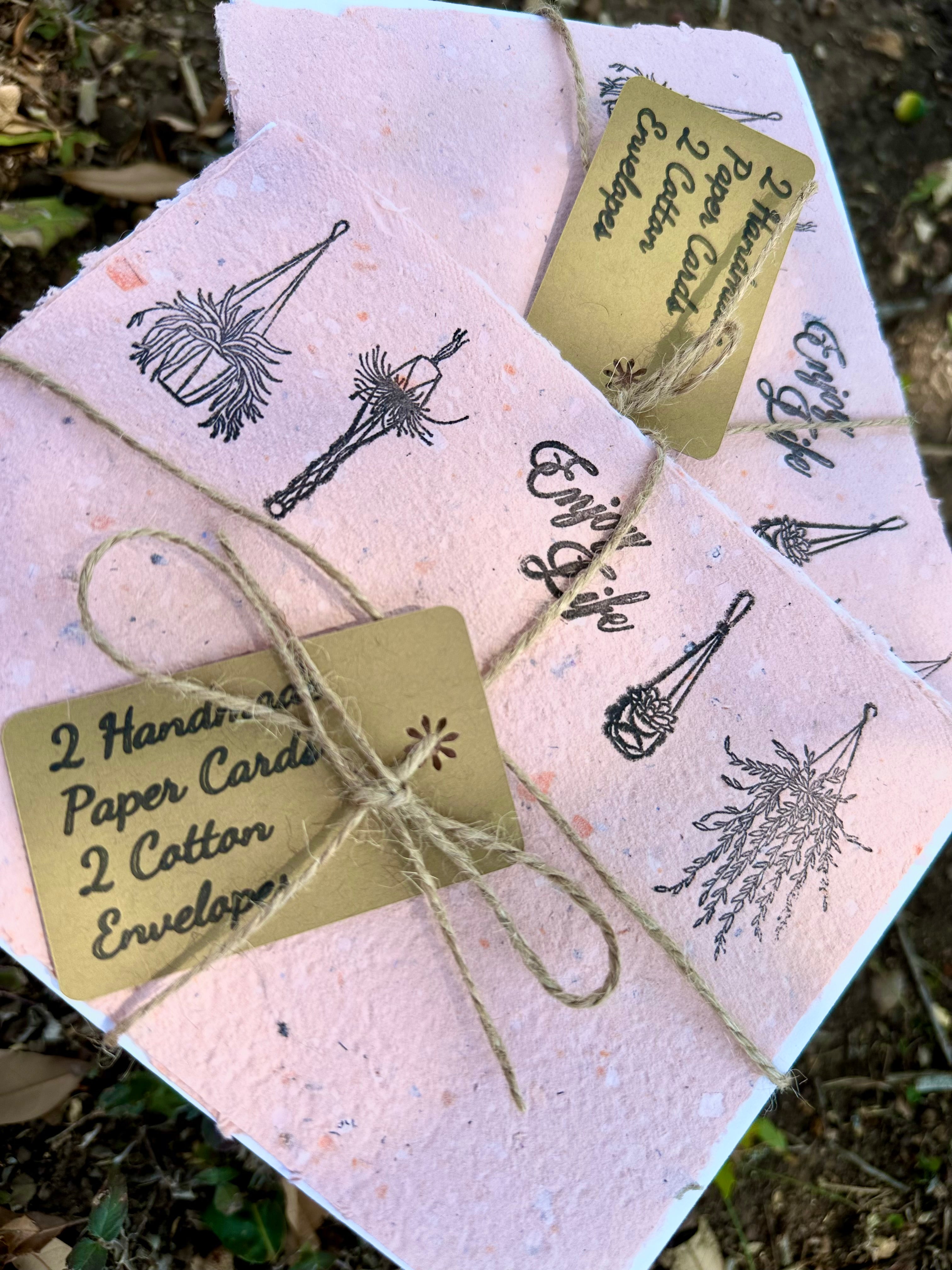 Handmade Paper Cards – Book Birdies